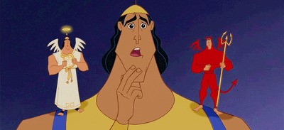 어떤거 천사와악마 고민